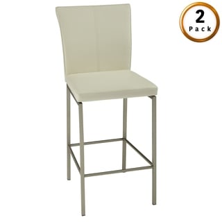 Leggett & Platt Cheyenne Metal Bar or Counter Stool with Upholstered ...