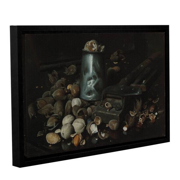 Joseph Decker's Still Life with Tin Cans and Nuts, Gallery Wrapped Floater-framed Canvas - Bed ...