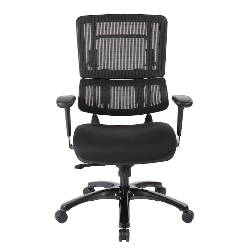 Black Mesh Back Office Chair - Overstock - 18132721