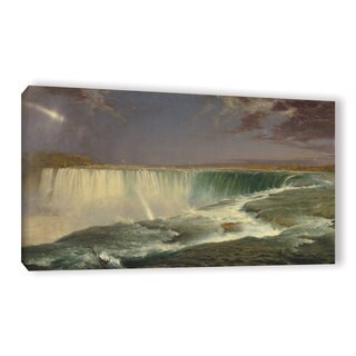 Frederick Edwin Church's Niagara, Gallery Wrapped Canvas - Bed Bath ...