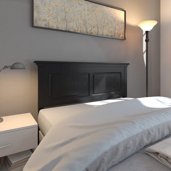 Ebony headboard store