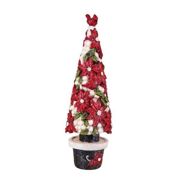 Transpac Small Res Poinsettia Tree - Bed Bath & Beyond - 18182991