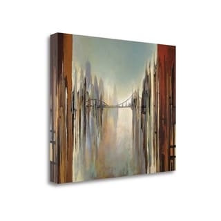 Bridges And Towers By Gregory Lang, Gallery Wrap Canvas - Bed Bath ...