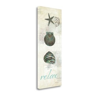 Touch Of Blue Shells I By Katie Pertiet, Gallery Wrap Canvas - Bed Bath ...