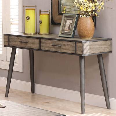 Edinburgh-Console Table-Grey - Overstock - 18212613