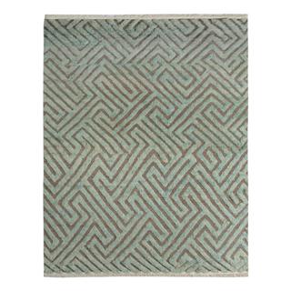 Arshs Moroccan Arya Jerrold Gray/Green Wool Rug (8'4 x 10'4) - 8 ft. 4 ...