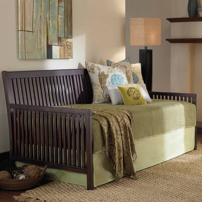Leggett & Platt Mission Daybed w/ Link Spring and Pop-Up Trundle ...
