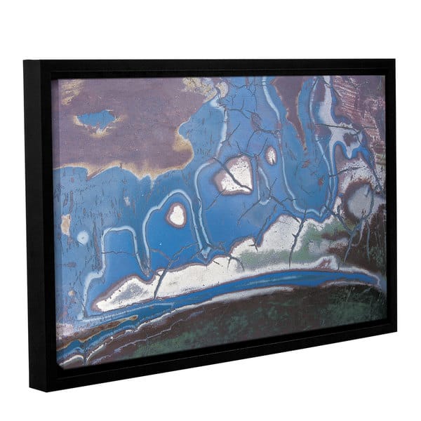 Bridgeman Bma's Paint On Metal 4, Gallery Wrapped Floater-framed Canvas ...