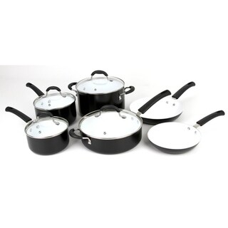 Oneida 10 Pc. Ceramic Cookware Set 35008 - On Sale - Bed Bath & Beyond ...