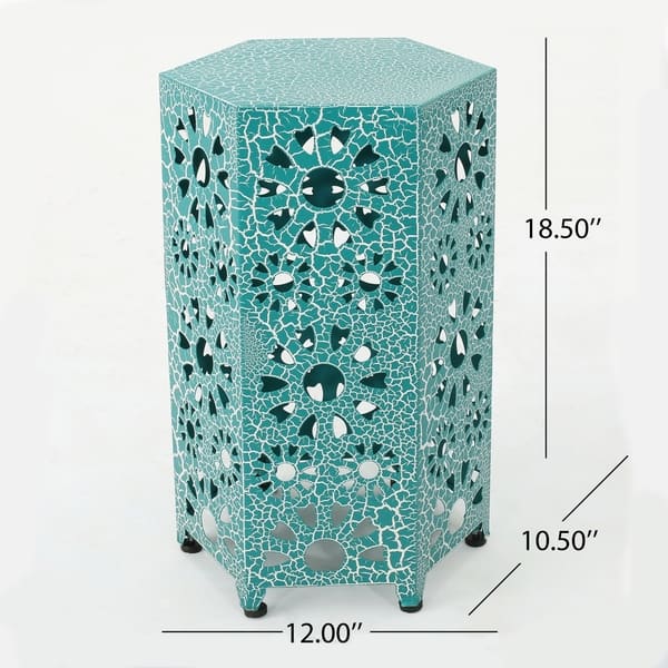 Wanda 12-inch Side Table by Christopher Knight Home - Bed Bath & Beyond ...