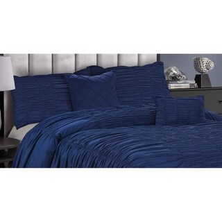 Olivia 5 Piece Textured Bedding Set - Bed Bath & Beyond - 18242573