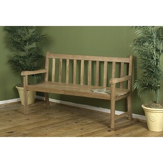 Kingston Teak 5-foot Bench - Bed Bath & Beyond - 1839529