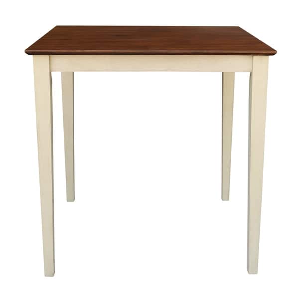 International Concepts 36" x 36" Counter Height Dining Table with 4 X ...