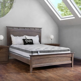 Mosh Moder White Full Euro Pillow Top Mattress by Furniture of America ...