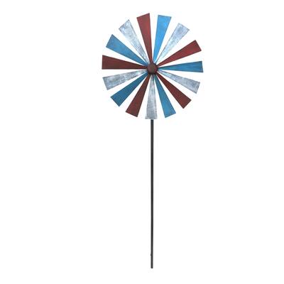 Red-Blue-White Disk Spinner - Overstock - 18541798