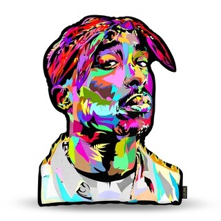 Lilipi Tupac Black Decorative Accent Throw Pillow - Bed Bath & Beyond ...