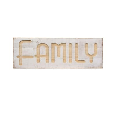 Engraved Family Sign - Overstock - 18573340