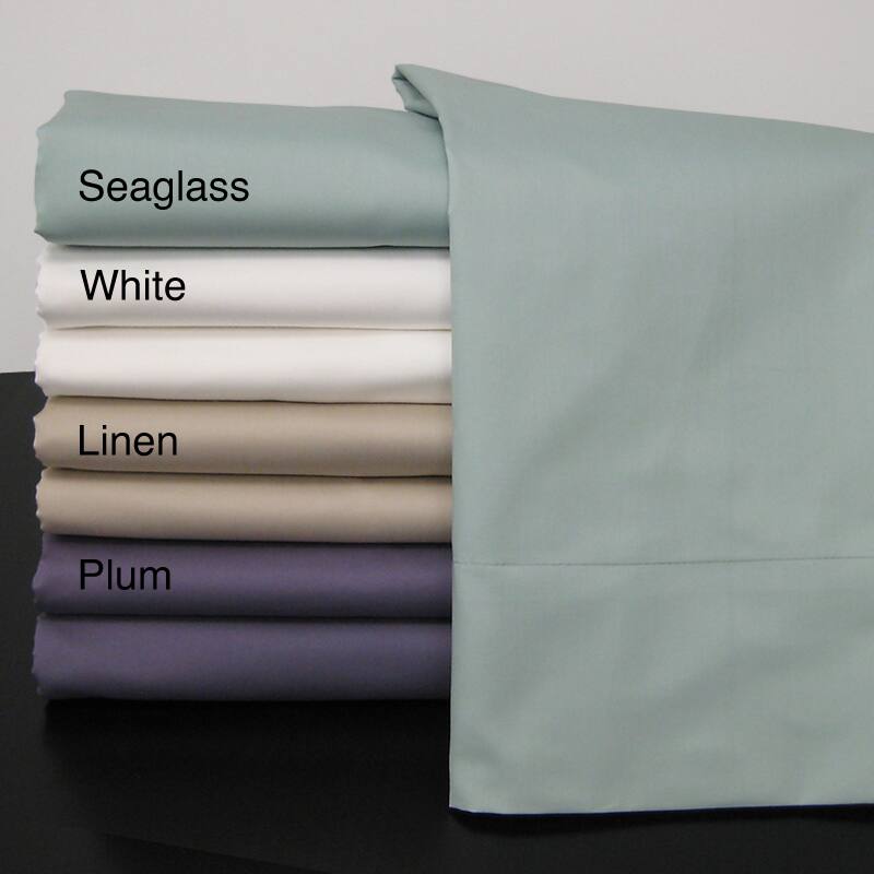Egyptian Cotton Sateen 600 Thread Count Sheet Set - Overstock - 1858550