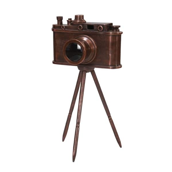 Aurelle Home Bronze Contemporary Camera Statue - Bed Bath & Beyond ...