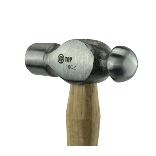 Topbuilt Ball Peen Hammer 16 oz- Use: reshaping metal, body work ...