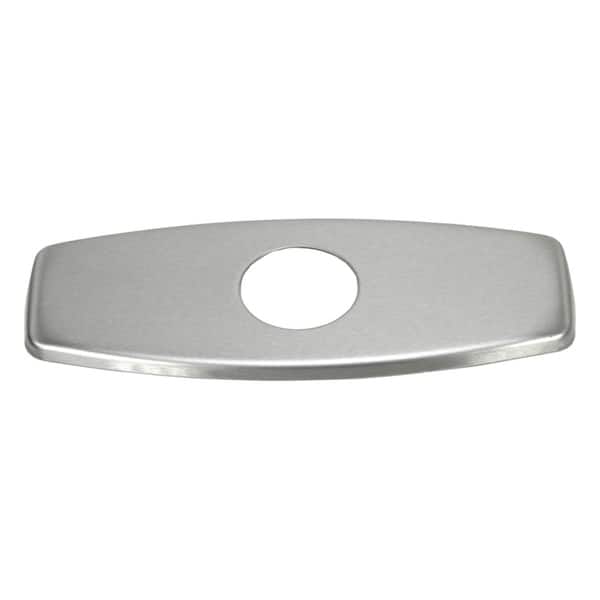 Bathroom Sink Faucet Deck Plate - Brushed Nickle - Bed Bath & Beyond ...