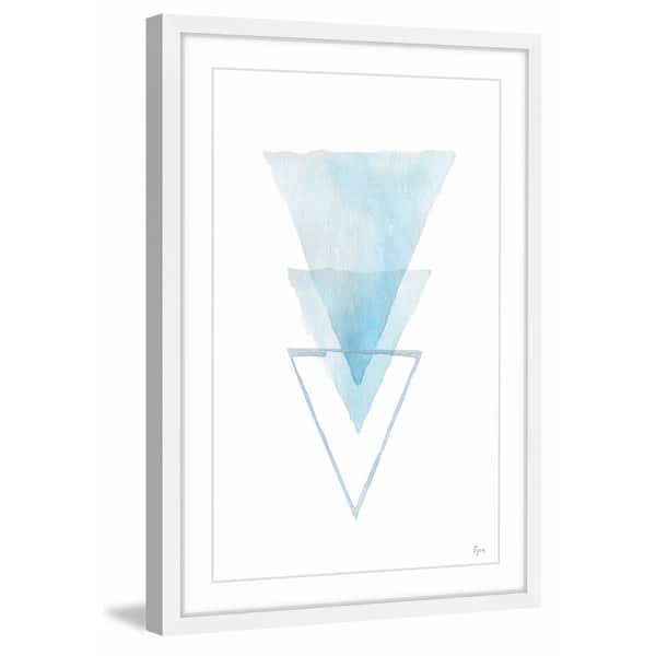 'Inverted Iceberg' Framed Painting Print - Multi-Color - Bed Bath ...