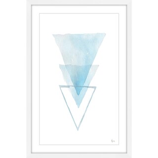 'Inverted Iceberg' Framed Painting Print - Multi-Color - Bed Bath ...