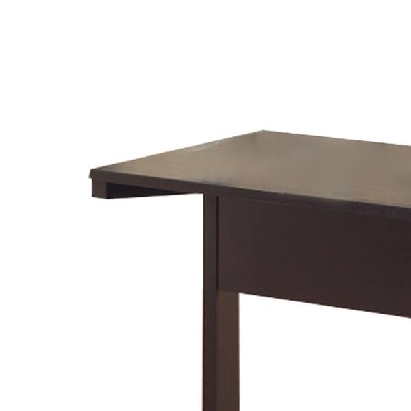 Well-designed All Around Dark Brown Finish Desk. - Bed Bath & Beyond ...