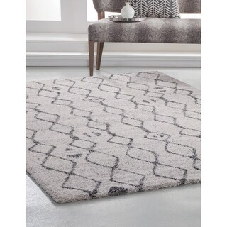 Farren Ivory/Charcoal Area Rug by Greyson Living - 5'3 x 7'6 - Bed Bath ...