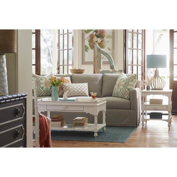 Paula Deen Cottage Oleander Rectangle Cocktail Table - Bed Bath ...