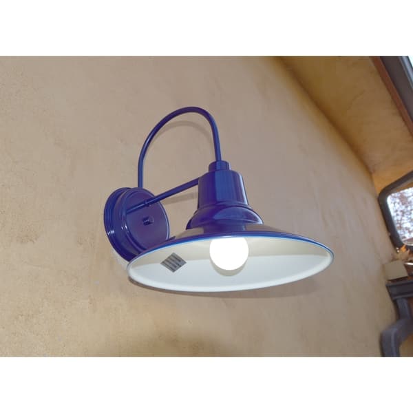 AA Warehousing Shelby 1 Light Exterior Wall light in Blue - On Sale ...