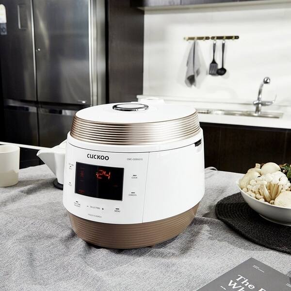 Cuckoo 8 in 1 Multi Pressure cooker. Made in Korea, White, - Ivory - Bed Bath & Beyond - 18767895