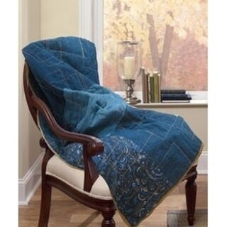 Donna Sharp Denim Square Throw - Bed Bath & Beyond - 18779605