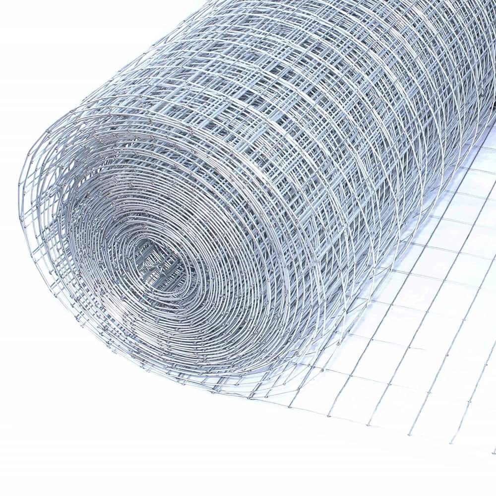 ALEKO Wire Roll Cloth Fence 16 Gauge Steel 24" H x 25' L 1x2" Mesh ...