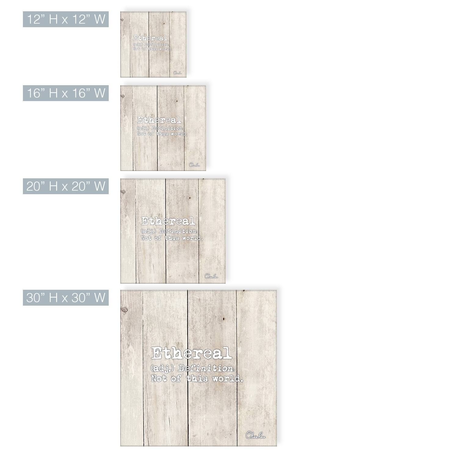 Olivia Rose 'Define Ethereal' Inspirational Textual Canvas Art - Bed ...