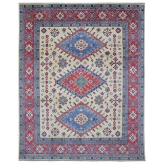 FineRugCollection Hand Made Kazak Oriental Rug (8' x 9'9) - 8' x 9'9 ...