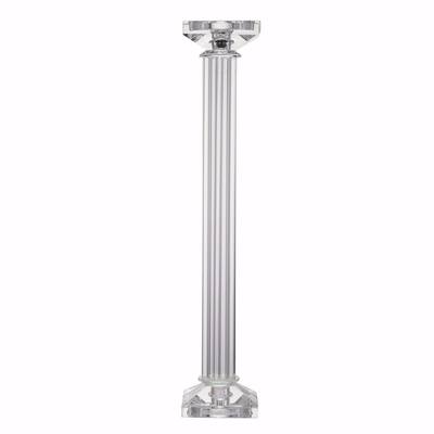 Decorously Trimmed Crystal Candle Holder - Overstock - 18841936