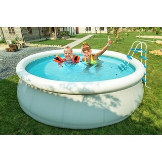 15'x48"round inflatable fast set swimming pool - Bed Bath & Beyond ...