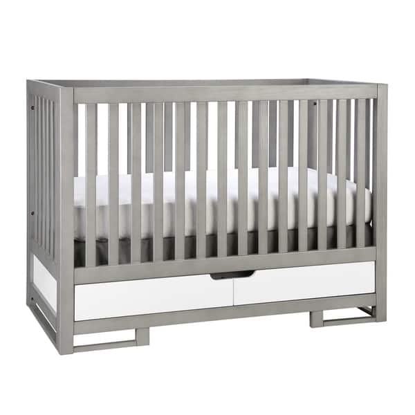 Oslo 2-in-1 Convertible Crib - morning mist - Bed Bath & Beyond - 18904669
