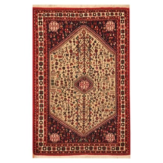 Handmade One-of-a-Kind Abada Wool Rug (Iran) - 3'4 x 5'1 - Bed Bath ...