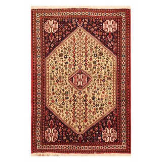 Handmade One-of-a-Kind Abada Wool Rug (Iran) - 3'6 x 5' - Bed Bath ...