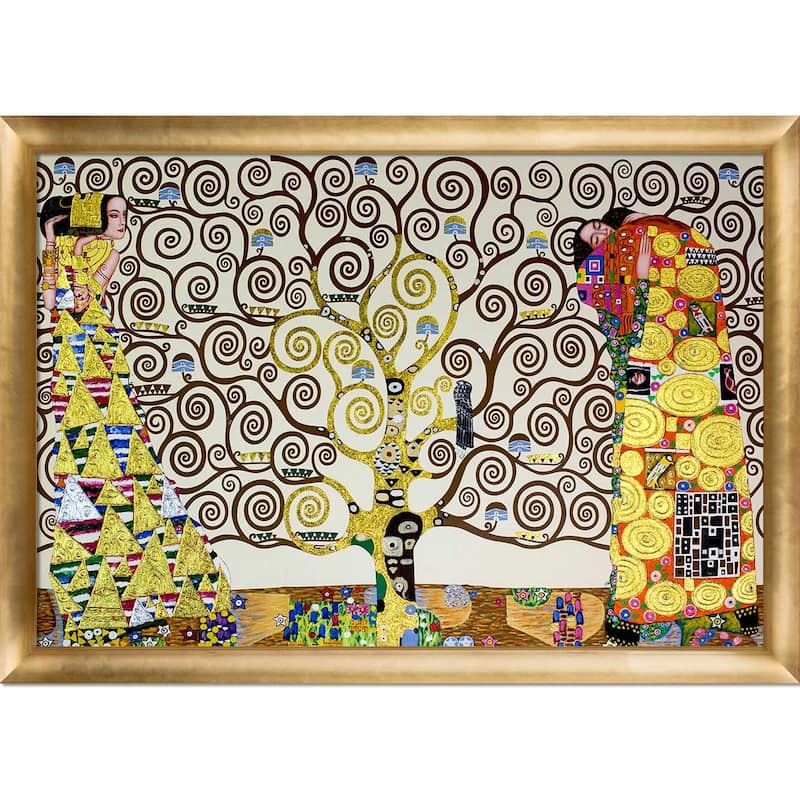 Gustav Klimt "The Tree of Life, Stoclet Frieze" Oil Reproduction Hand ...
