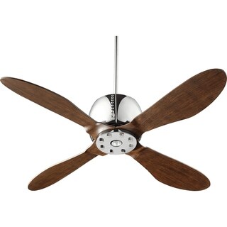 Elica 52" Contemporary Ceiling Fan with Integraded Halogen Light Kit ...