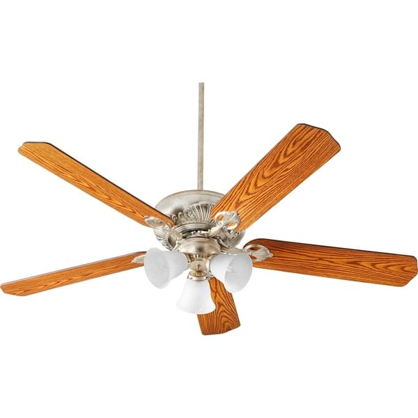 Chateaux 52" Uni-Pack Traditional Ceiling Fan with Tri-Light Light Kit ...