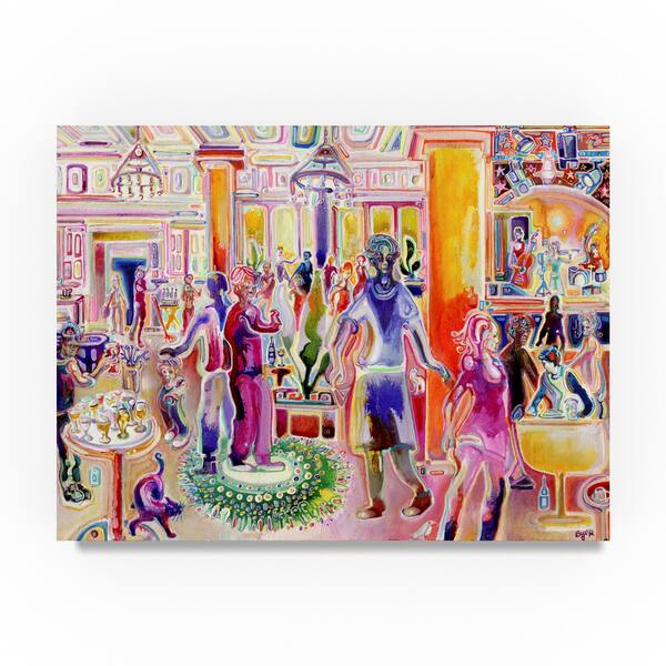 Josh Byer 'Color and Shape in Concert' Canvas Art - Bed Bath & Beyond ...