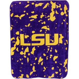 LSU Tigers Throw Blanket / Bedspread 63" x 86" - Bed Bath & Beyond ...
