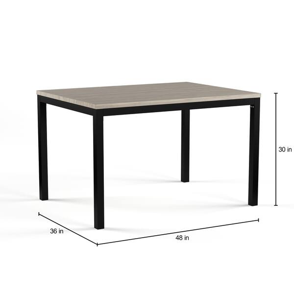 Porch & Den Buffalo Dining Table - Grey - Bed Bath & Beyond - 19389950