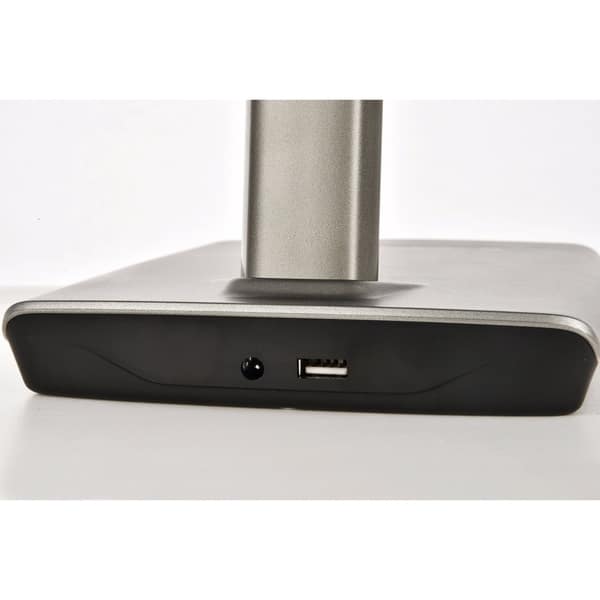 Illumen Collection 1-Light metallic grey Finish LED Desk Lamp - Bed ...