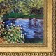La Pastiche Claude Monet 'Corner of the Garden at Montgeron' Hand ...