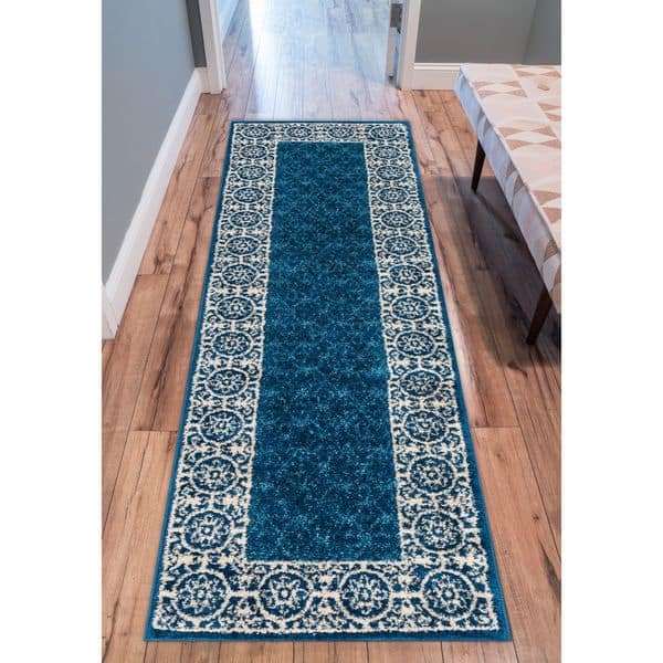 Well Woven Melbourne Modern Brush Strokes Brown Beige Runner Rug - 2' x ...